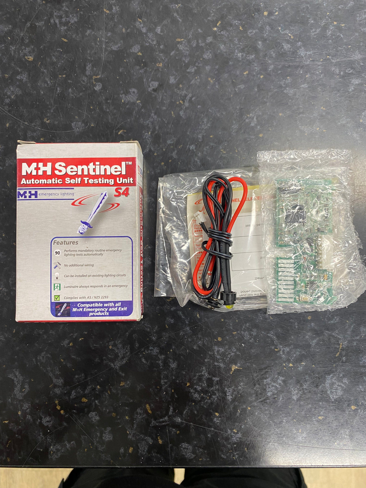 Sentinel Automatic Self-Testing Module — Switched on electrical supplies